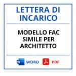 Lettera di incarico architetto: scarica il modello fac-simile [GRATIS ...